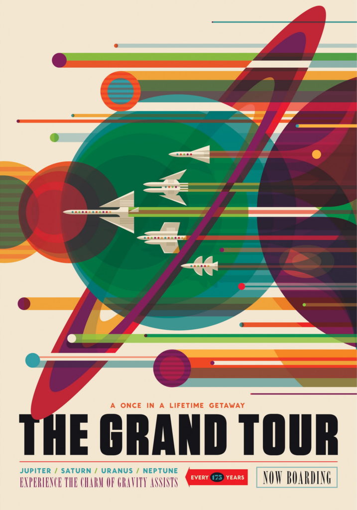NASA EXOPLANET POSTER // THE GRAND TOUR 18X24 inch