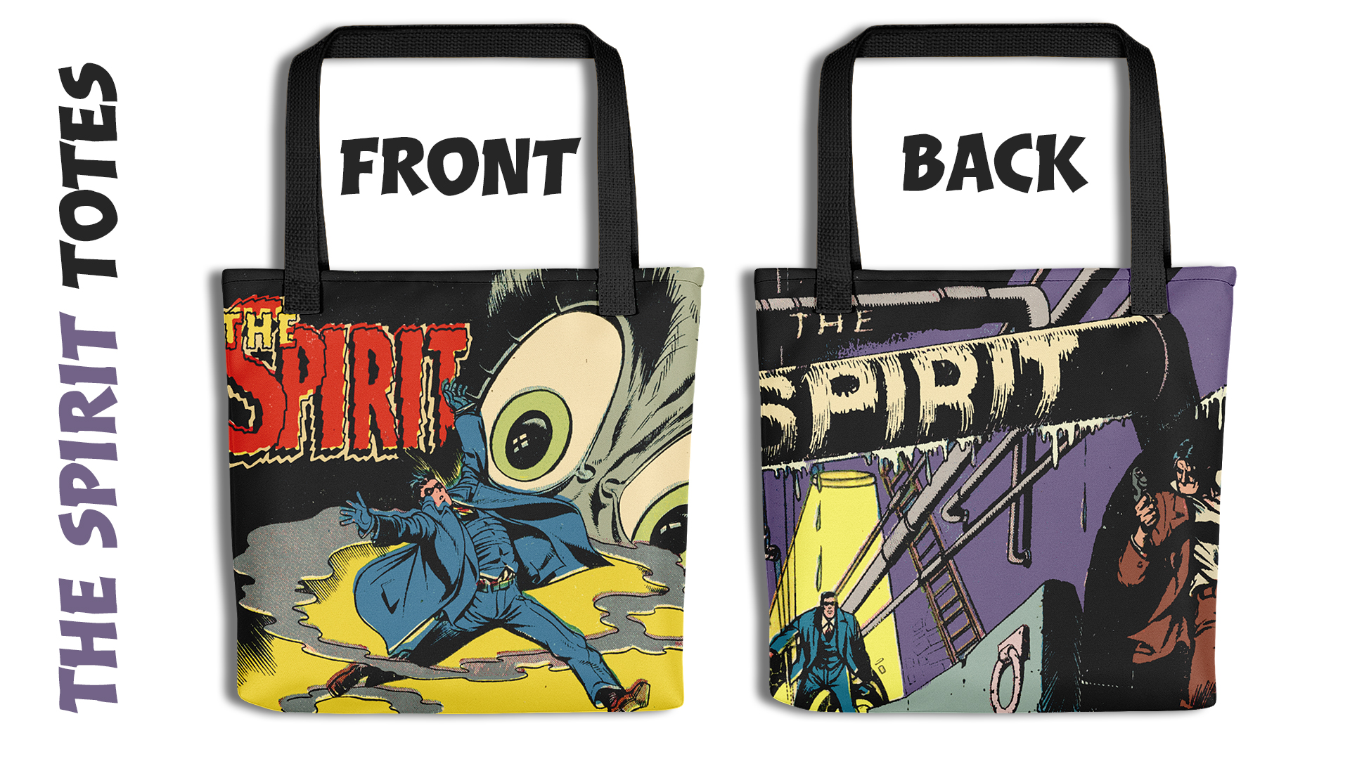 THE SPIRIT SPLASH PAGES